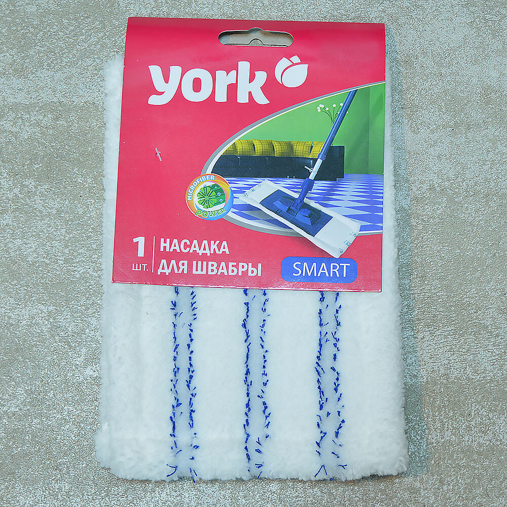 Насадка для швабры "Смарт" YORK, для качественной влажной уборки