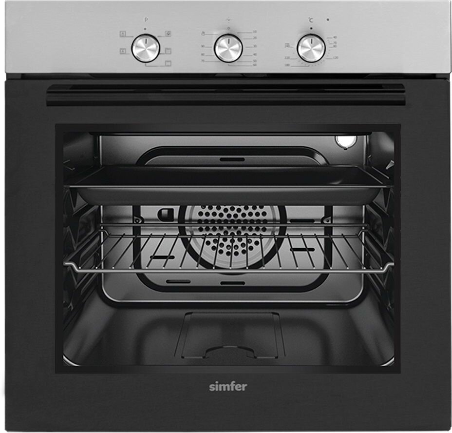 Духовой шкаф Simfer B6EM 16011 нержавеющая сталь (B6EM16011)