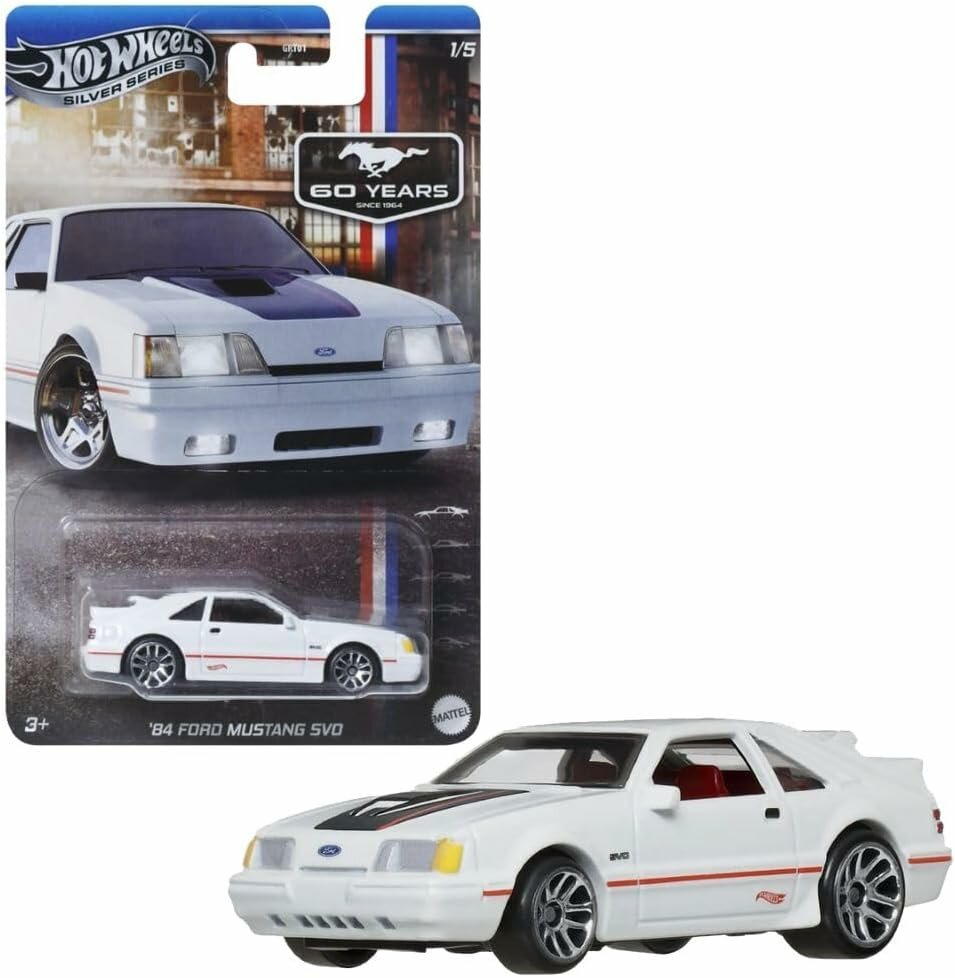 Mашинка Hot Wheels 84 Ford Mustang SVO 1:64 JBY50_GRT01