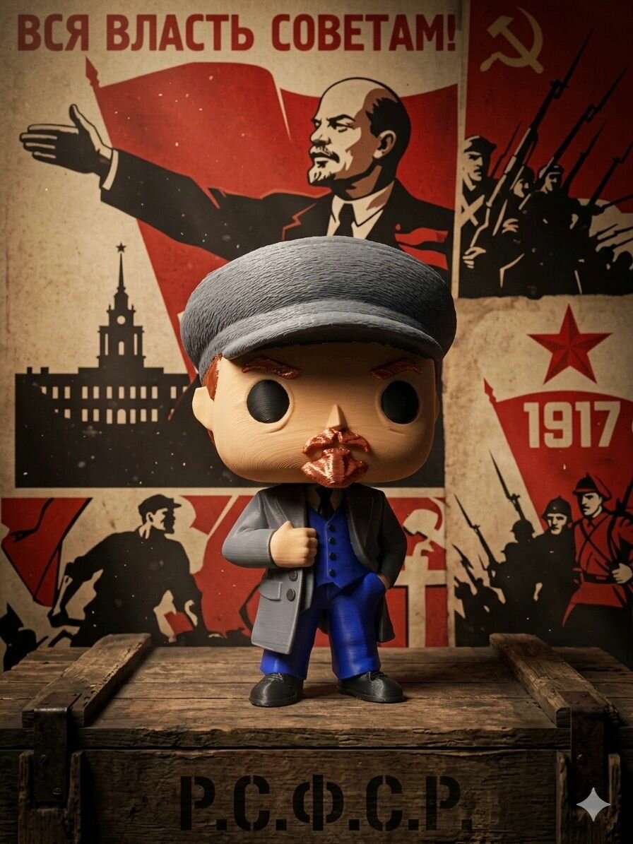 Фигурка Ленин в кепке