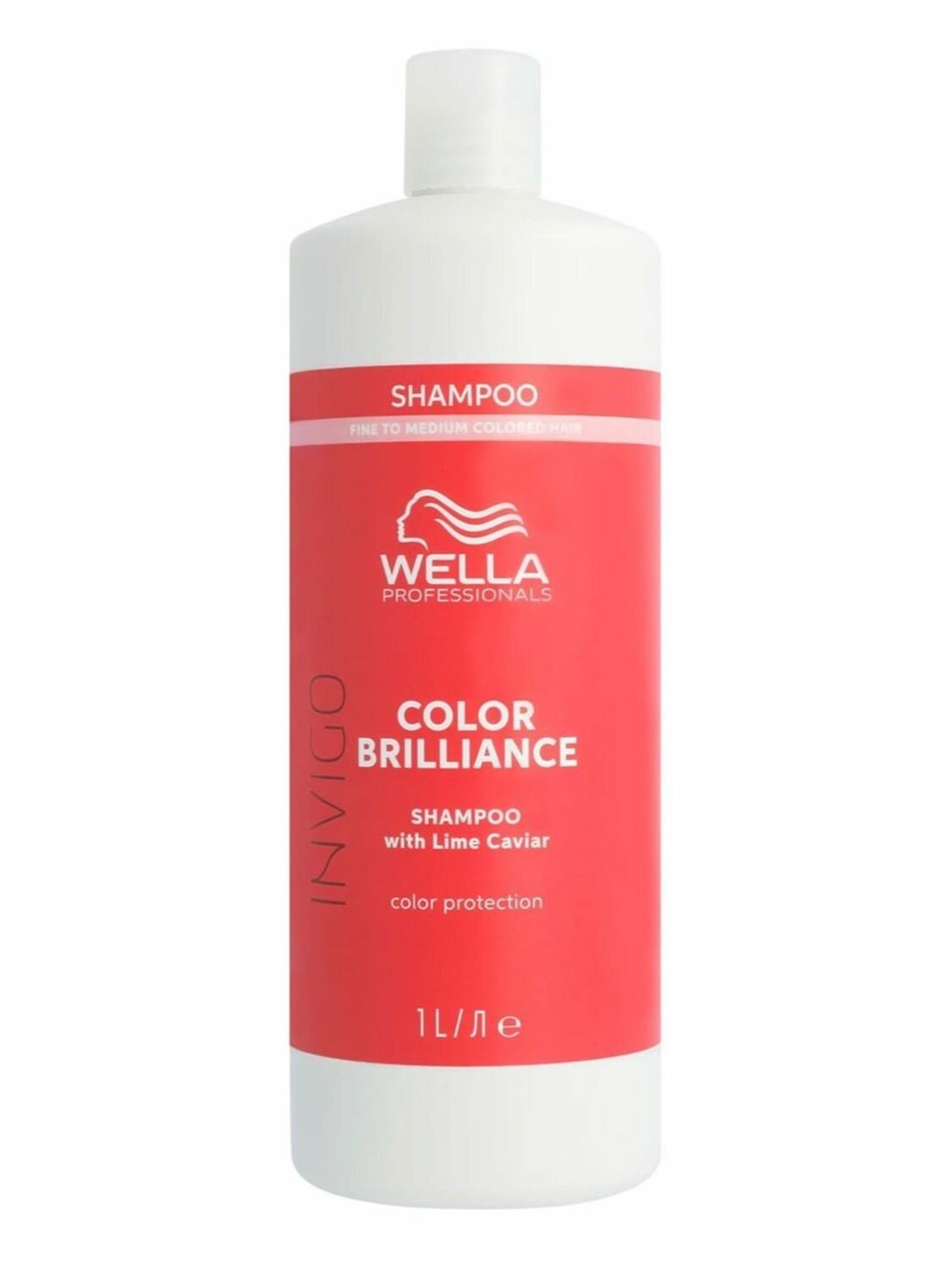 Wella Professionals Шампунь для защиты цвета окрашенных нормальных и тонких волос Invigo Color Brilliance, 1000 мл