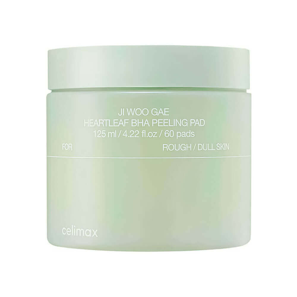 Celimax Ji Woo Gae Heartleaf BHA Peelind Pad 125ml / 60pads, Тонизирующие пилинг-пэды с BHA-кислотой 125 мл*60 шт