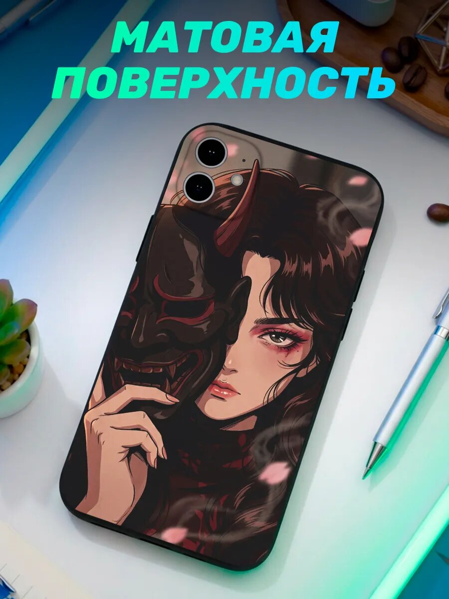 Чехол на iphone 11 аниме девушка — фото 1
