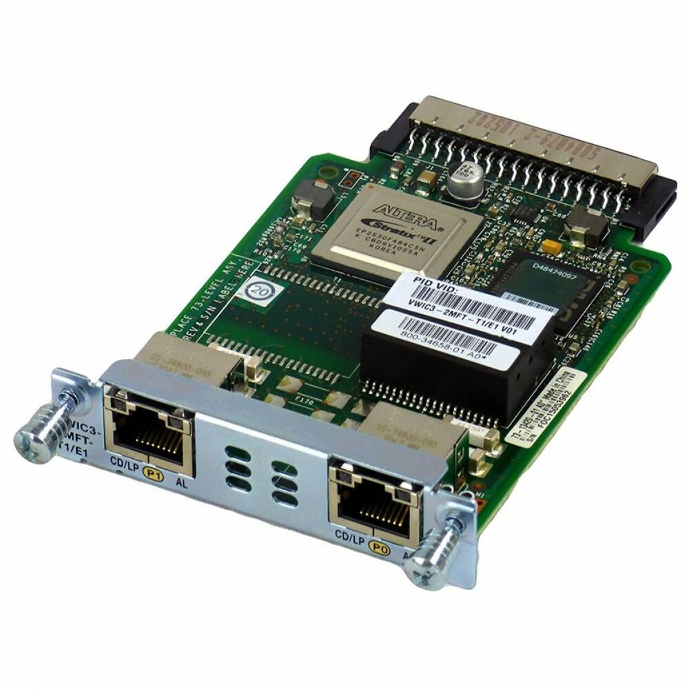 Модуль Cisco VWIC3-2MFT-G703