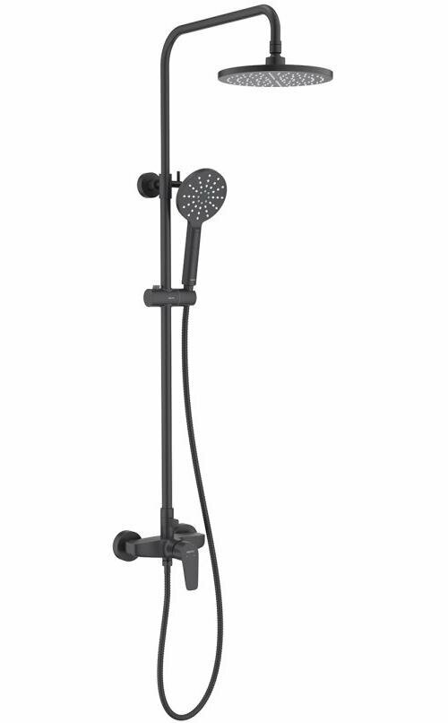 Душевая система AQUATEK Бетта AQ2160MB матовый черный