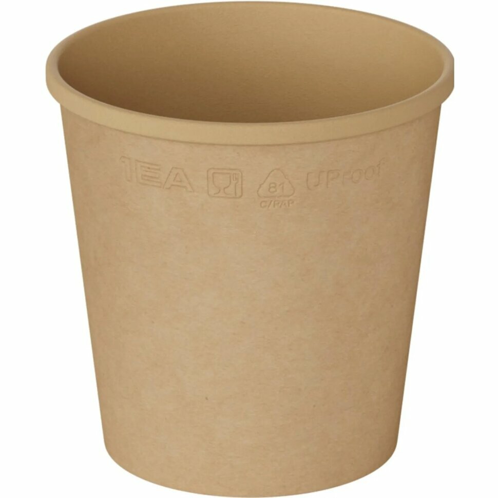 Контейнер бум. OneBowl Up (bottom 380) 520мл, крафт, 550шт/кор, 2129165
