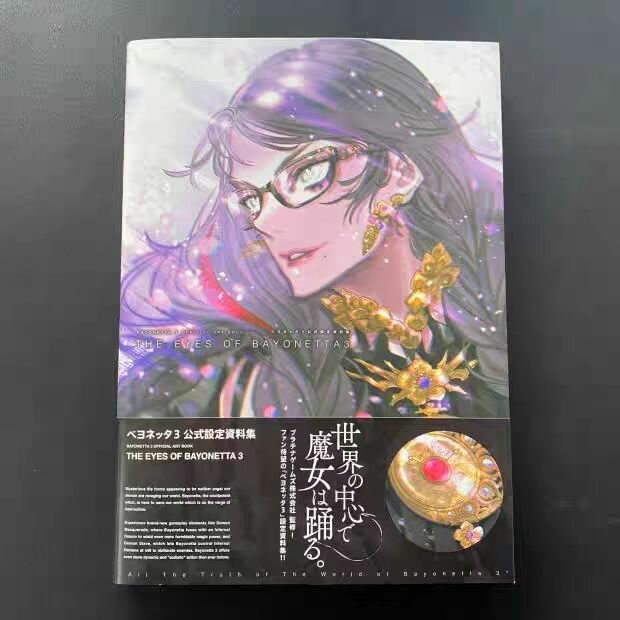 Японское издание Bayonetta 3 Артбук Официальный артбук THE EYES OF BAYONETTA 3 3