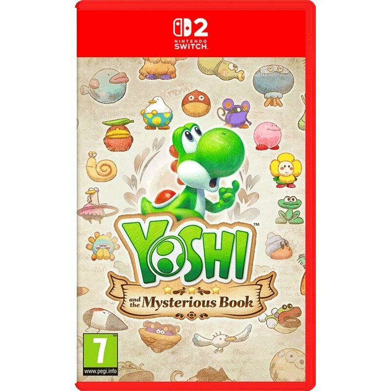 Игра Yoshi and the Mysterious Book (английская версия) для Nintendo Switch 2