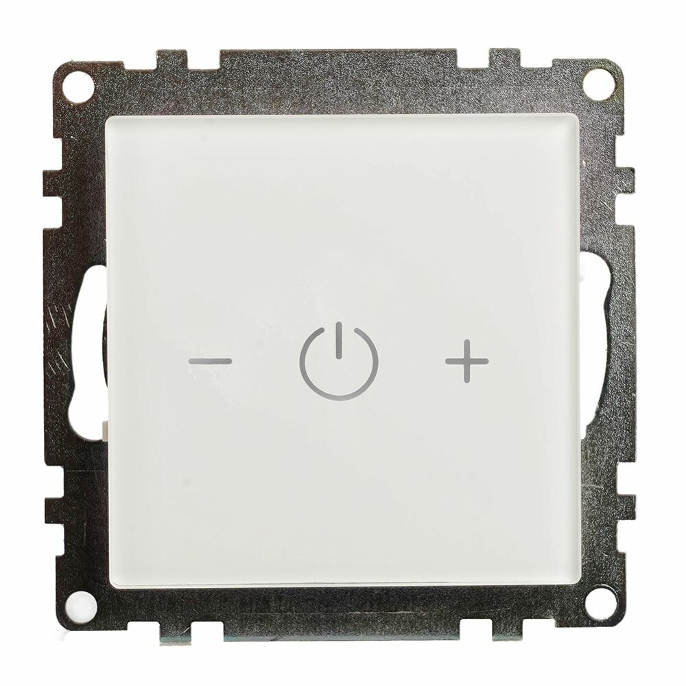 Выключатель диммирующий сенсорный 250В, 150W, серия Катрин, GLS00-7206-01, белый STEKKER 50276