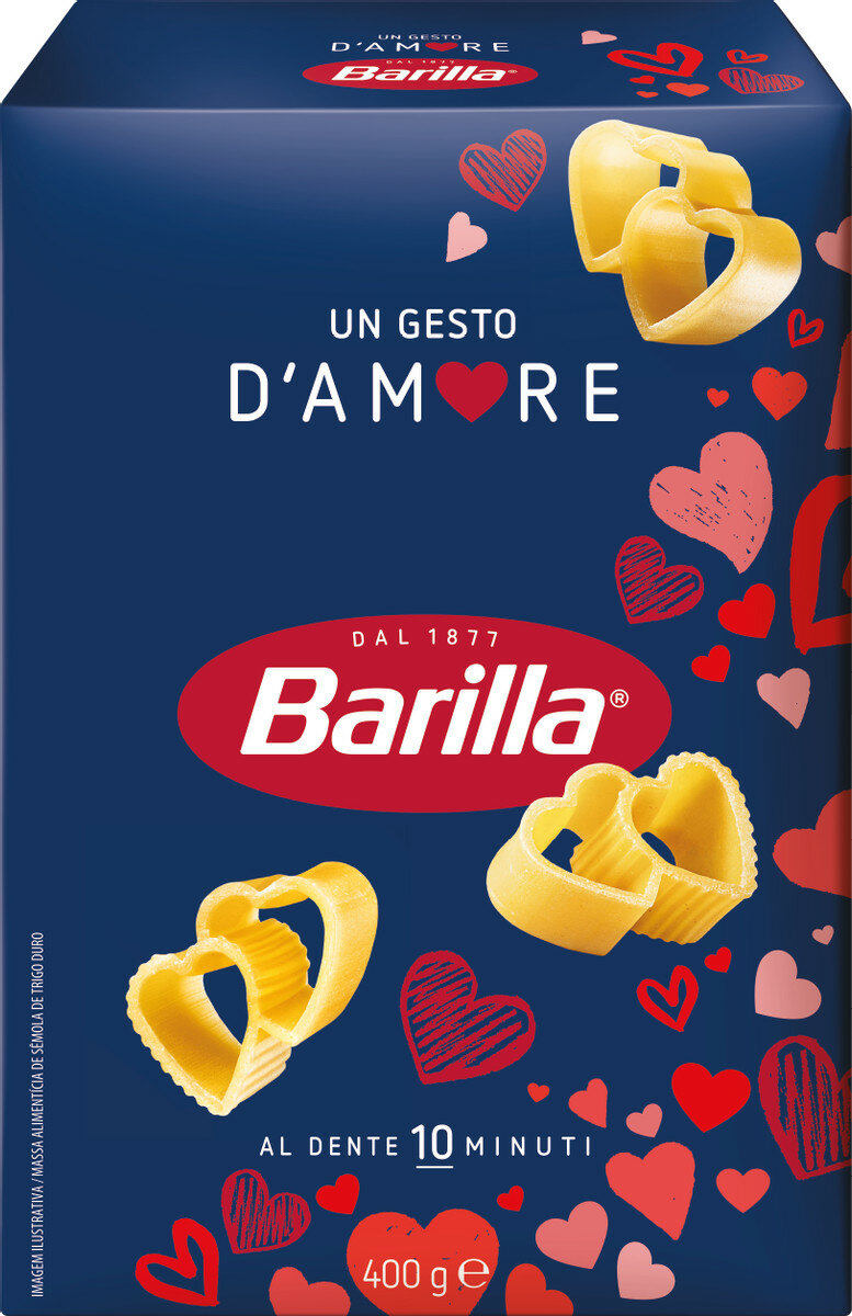 Макаронные изделия Barilla Ди Аморе из твердых сортов пшеницы, 400г