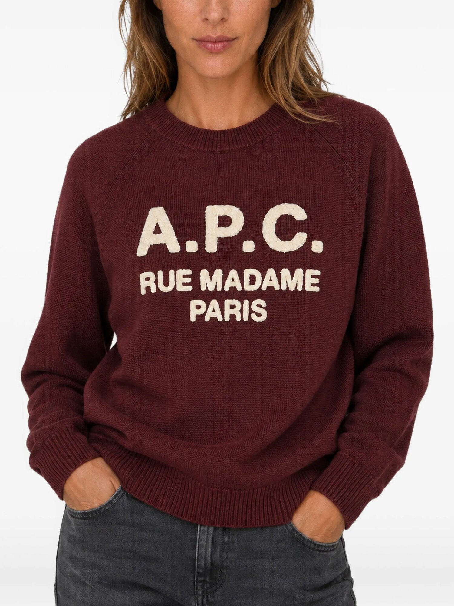 Свитер A.P.C. Logo sweater, размер 38 EU — фото 1