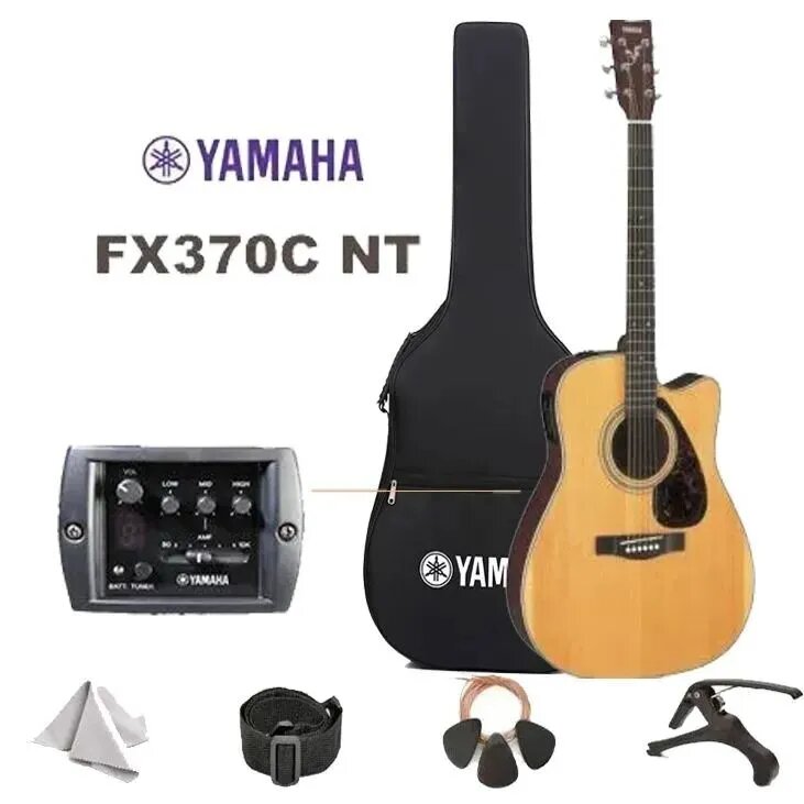 Yamaha Электрогитара FX370C 6-струнная, корпус Розовое дерево 4/4