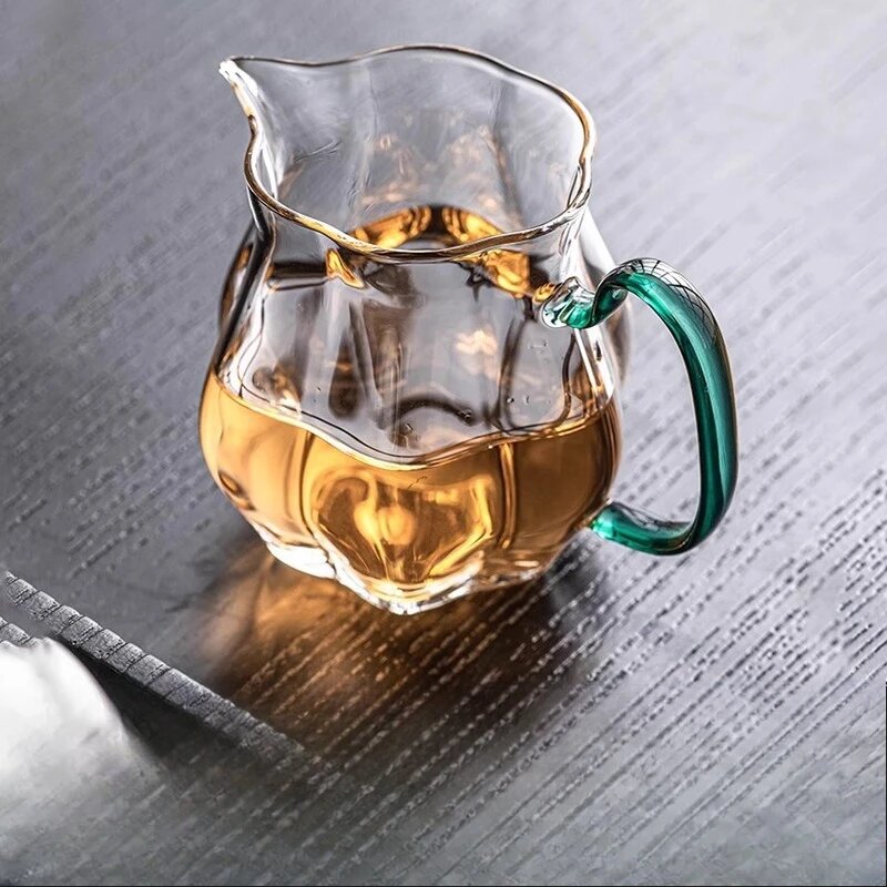 Прозрачный стеклянный чайный стакан JINGDE TEA SET 230 мл