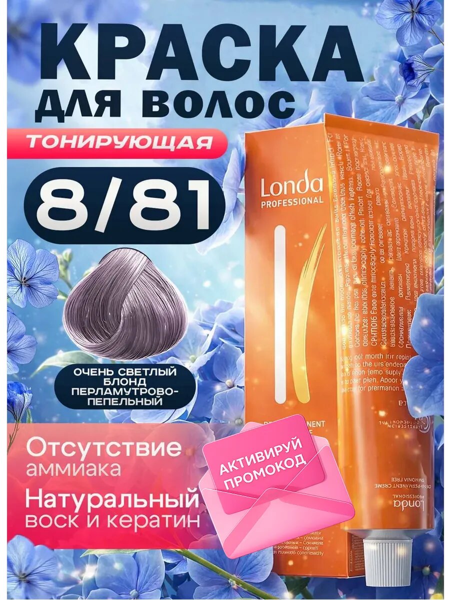 Тонирующая краска для волос профессиональная без аммиака