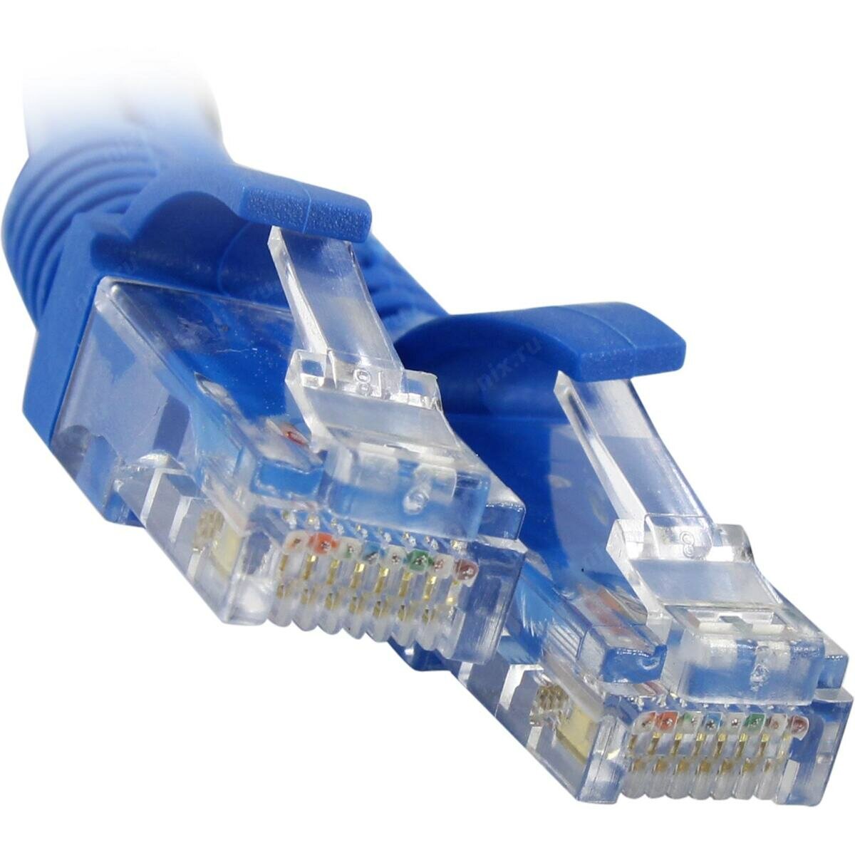 Cablexpert PP12-10M/B Patch Cord UTP кат.5e, 10м, синий — фото 1