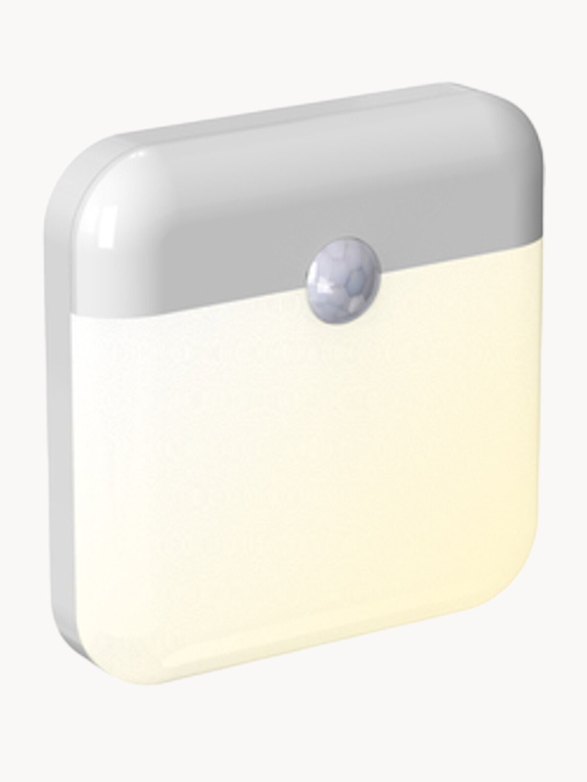 Светодиодный ночник 3 штуки, датчик движения, магнитное крепление, белый цвет, 7,8х7,8 см