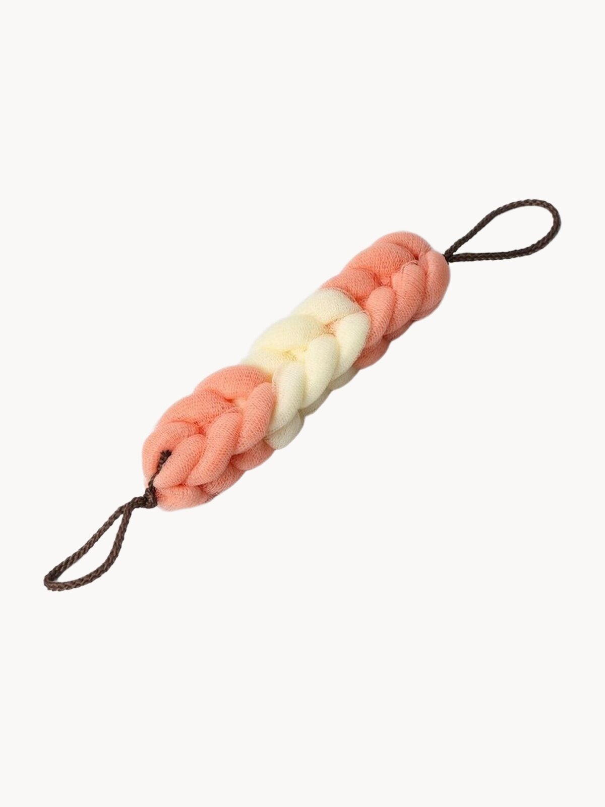 Мочалка для тела SAVANNA "Колосок", материал: нейлон, цвет: розовый