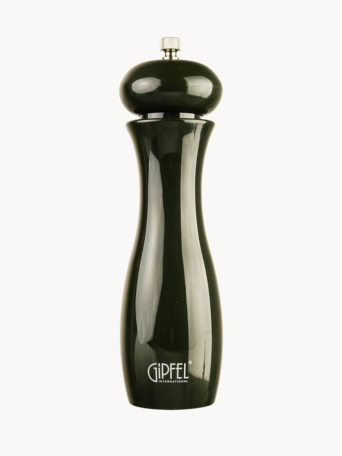 Мельница для специй GIPFEL 9165 "MAJOLICA", металл/керамика/пластик, темно-зеленая