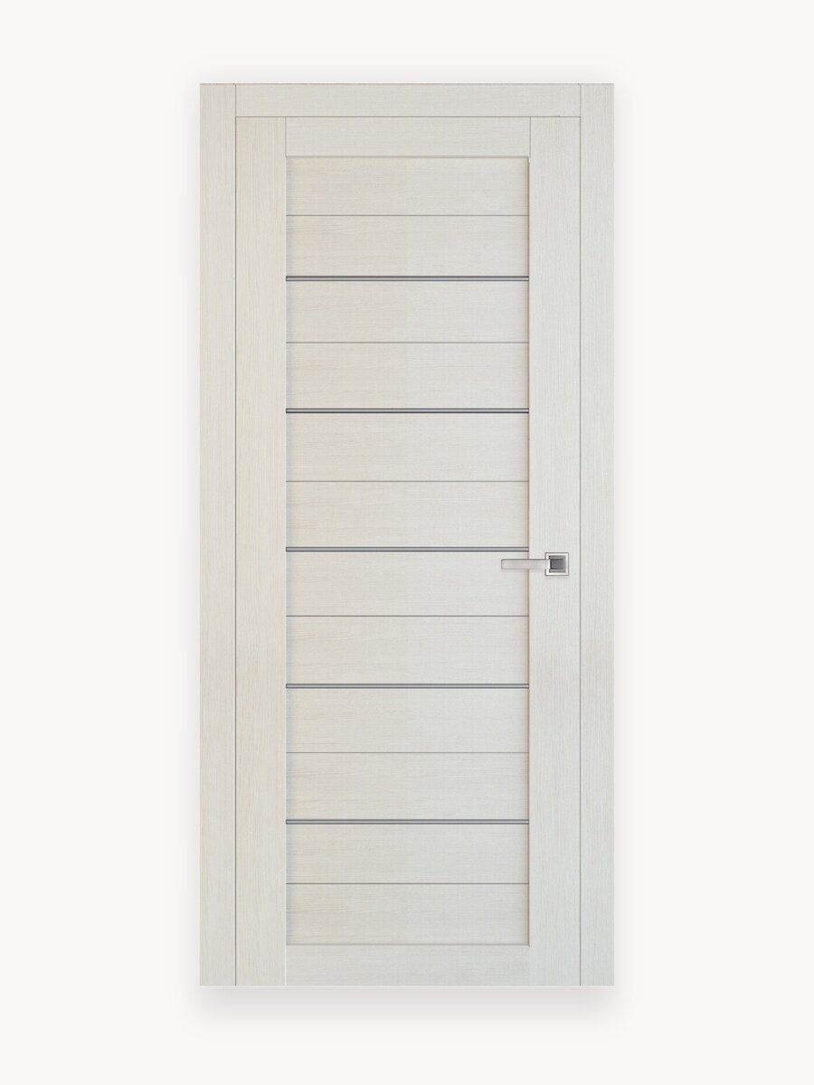 Дверь межкомнатная Леском ТХ, 800х2000 глухая, МДФ, лиственница, комплект с коробкой и наличником