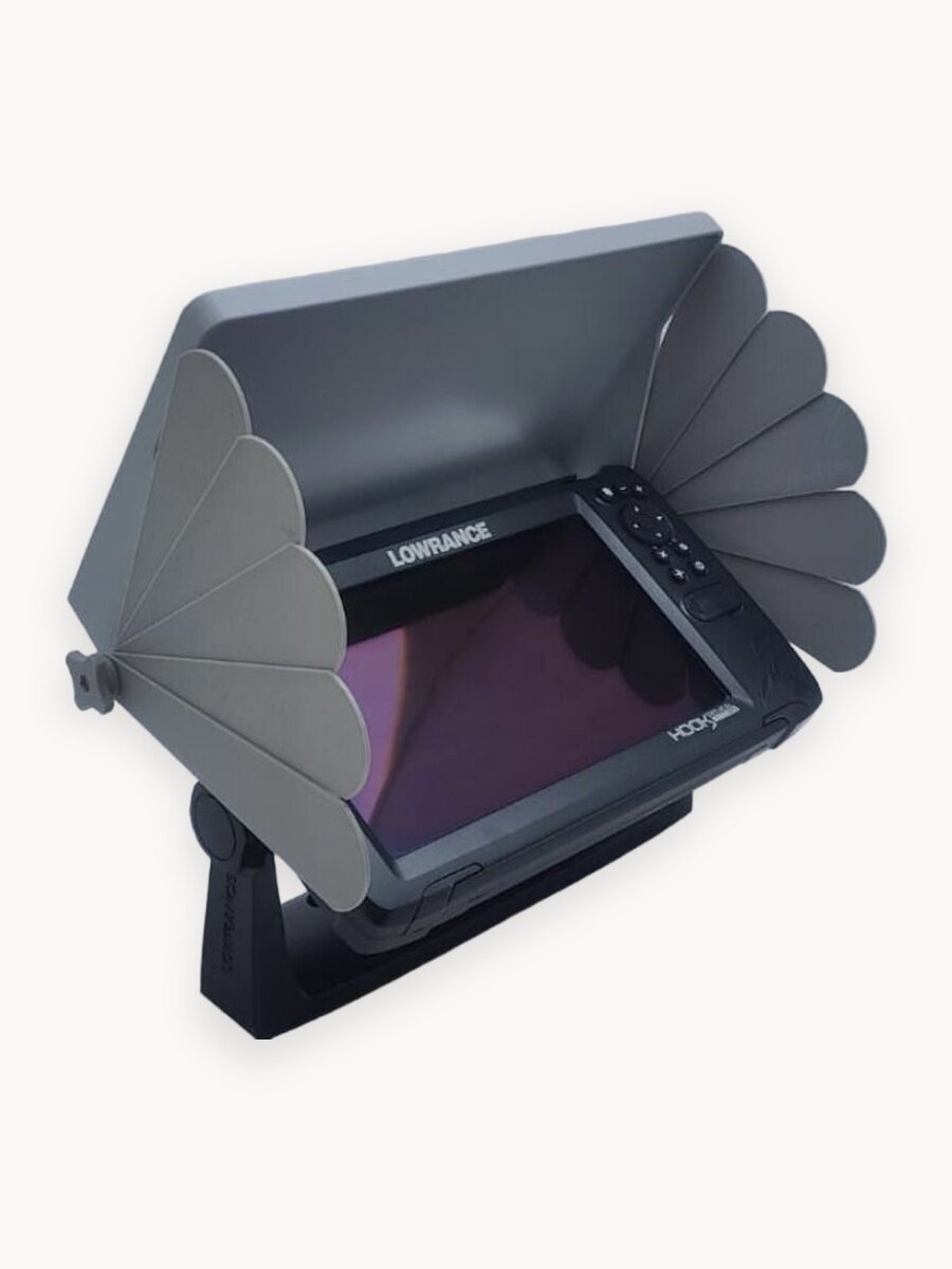 Эхолот Lowrance Eagle 9 датчик Tripleshot HD ( Официальный ) ( с защитной крышкой - козырьком )