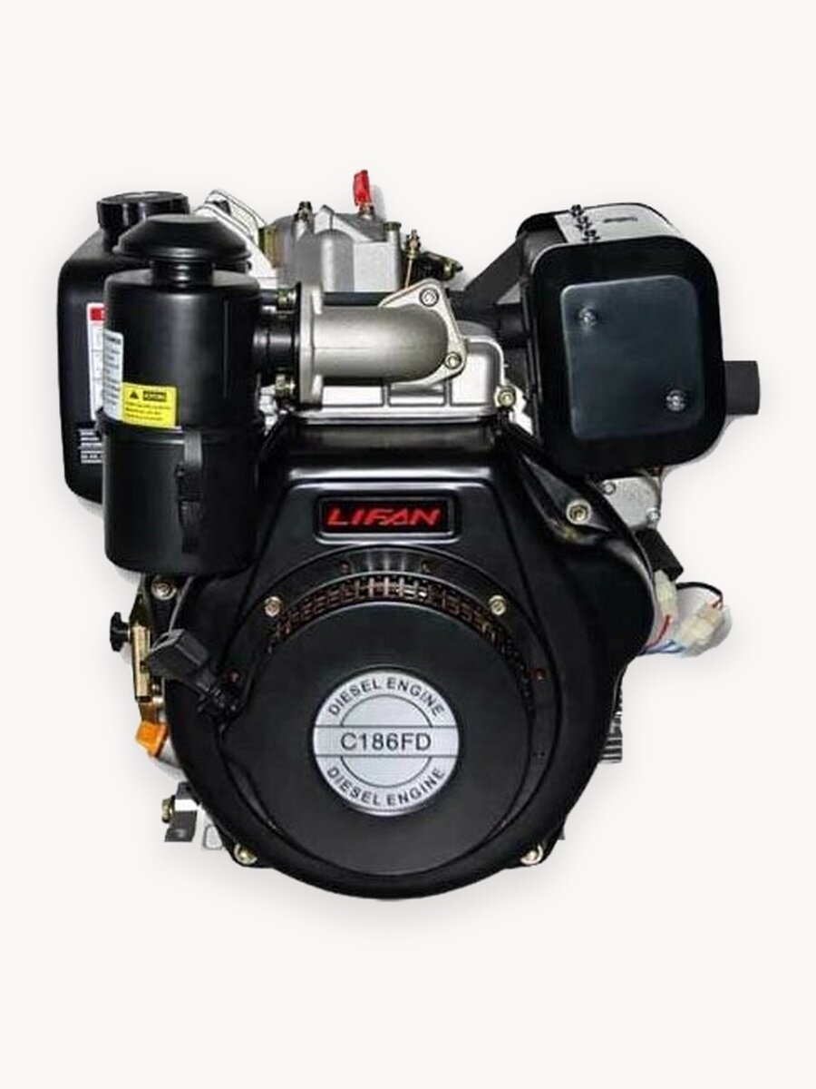 Двигатель дизельный LIFAN C186FD 6А (10 л. с.)