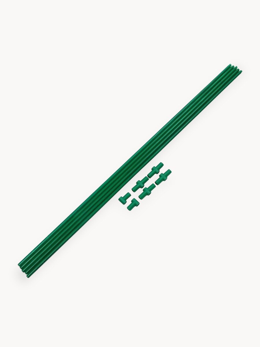 Комплект для сборки парника, 5 перекладин L = 0,9 м, d = 10 мм, (без дуг), «Эконом»