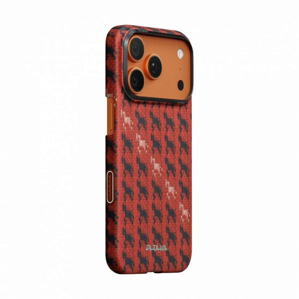 Чехол PITAKA Ultra-Slim Case для iPhone 17 Pro - Maroon