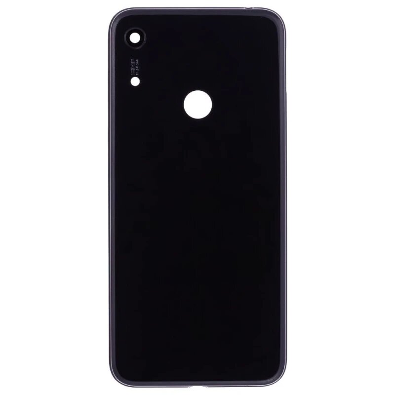 Задняя крышка для Huawei Honor 8A (JAT-LX1) / Honor 8A Pro (JAT-L41) (черный) (в сборе со стеклом камеры)