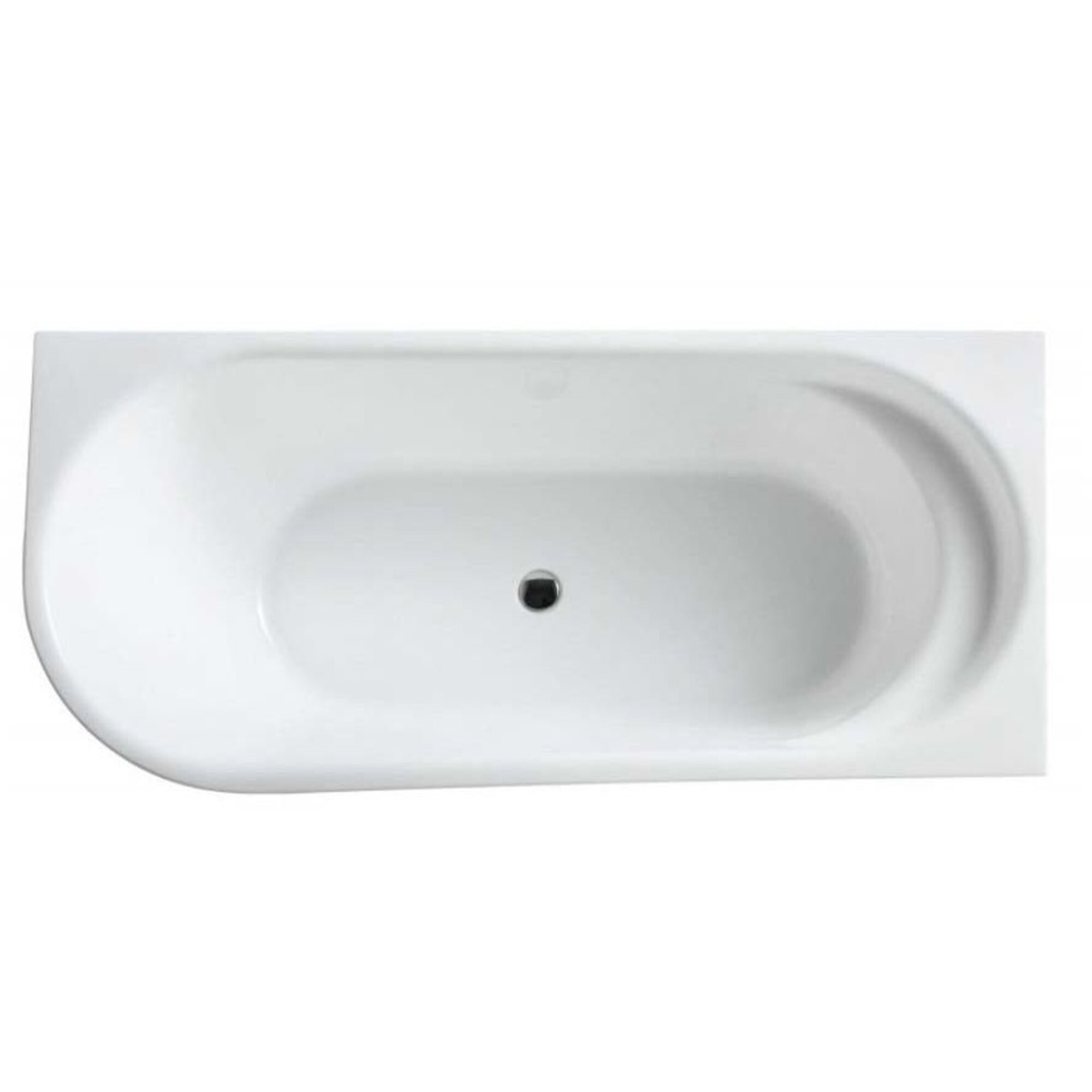 Акриловая ванна Belbagno BB410-1500-780-R, правосторонняя, цвет белый