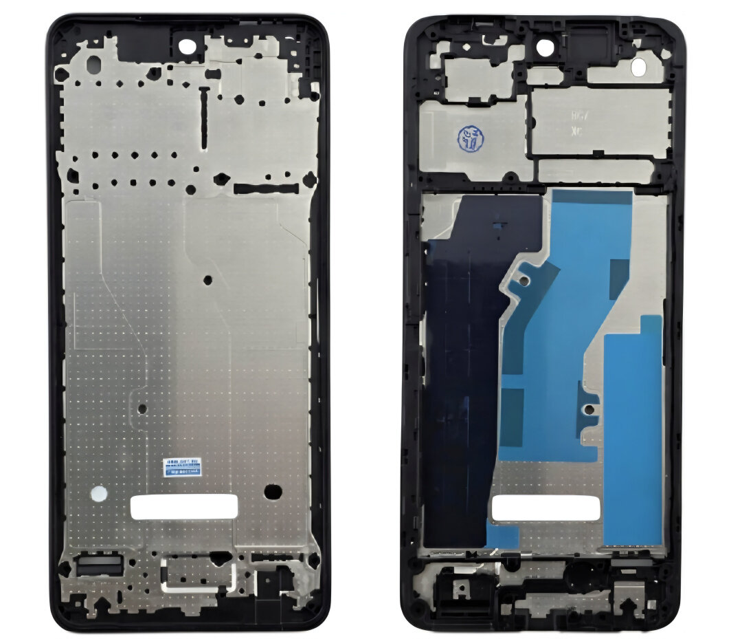 Рамка дисплея для Tecno Spark 20C черный