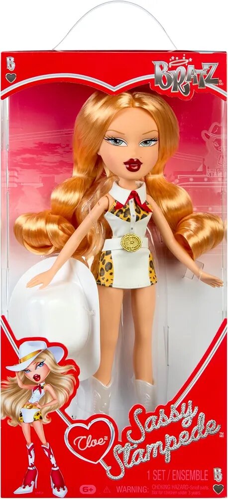Bratz Sassy Stampede Cloe , 2026 Новая модная кукла, детская игрушка-подарок ( MGA )