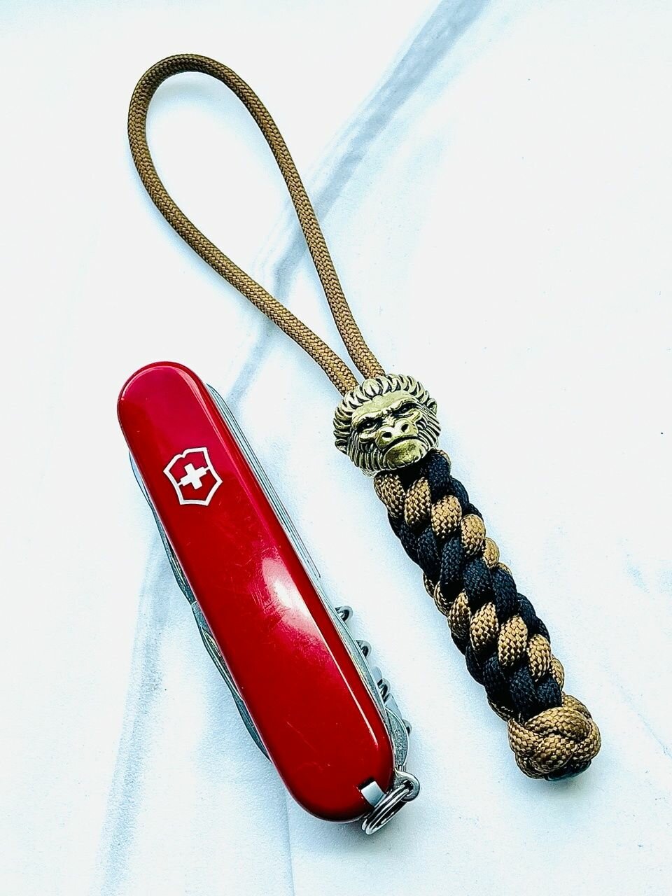 Темляк брелок для ножа Горилла