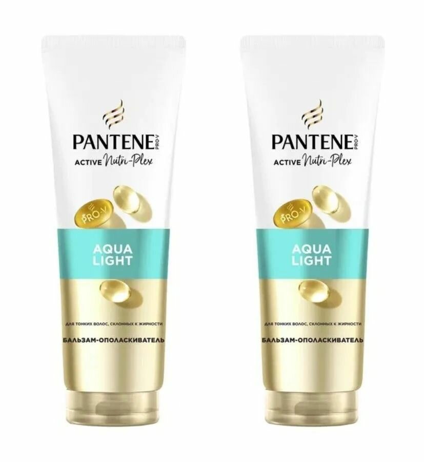 Бальзам-ополаскиватель PANTENE Aqua Light для тонких и склонных к жирности волос, 275 мл