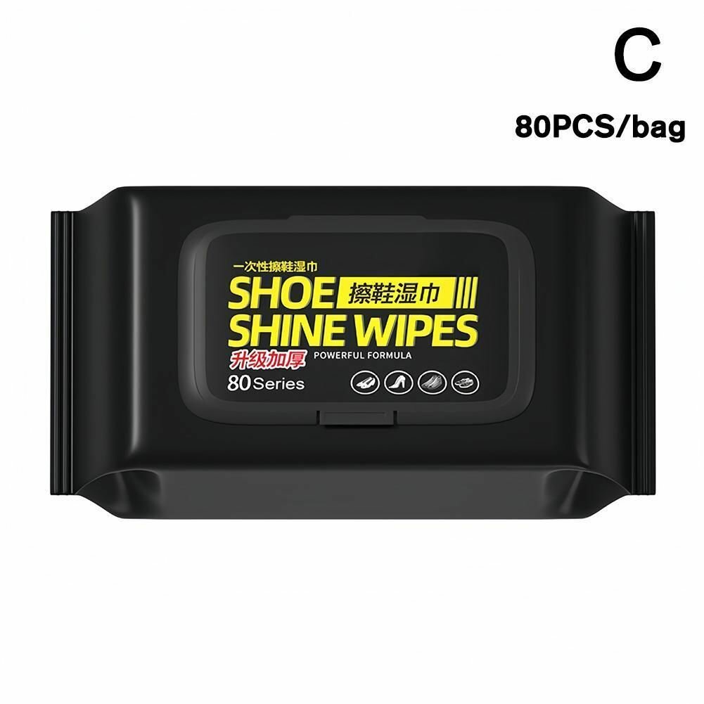 Не требующие ополаскивания салфетки для обуви для удаления пятен и пожелтения