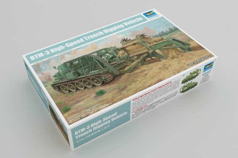 Trumpeter 09502 1/35 BTM-3 Высокоскоростный транспортный средства для копания траншей сборная модель