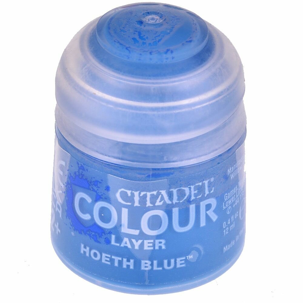 Краска акриловая Citadel Layer: Hoeth Blue / Синий Хоэт (12 мл.)