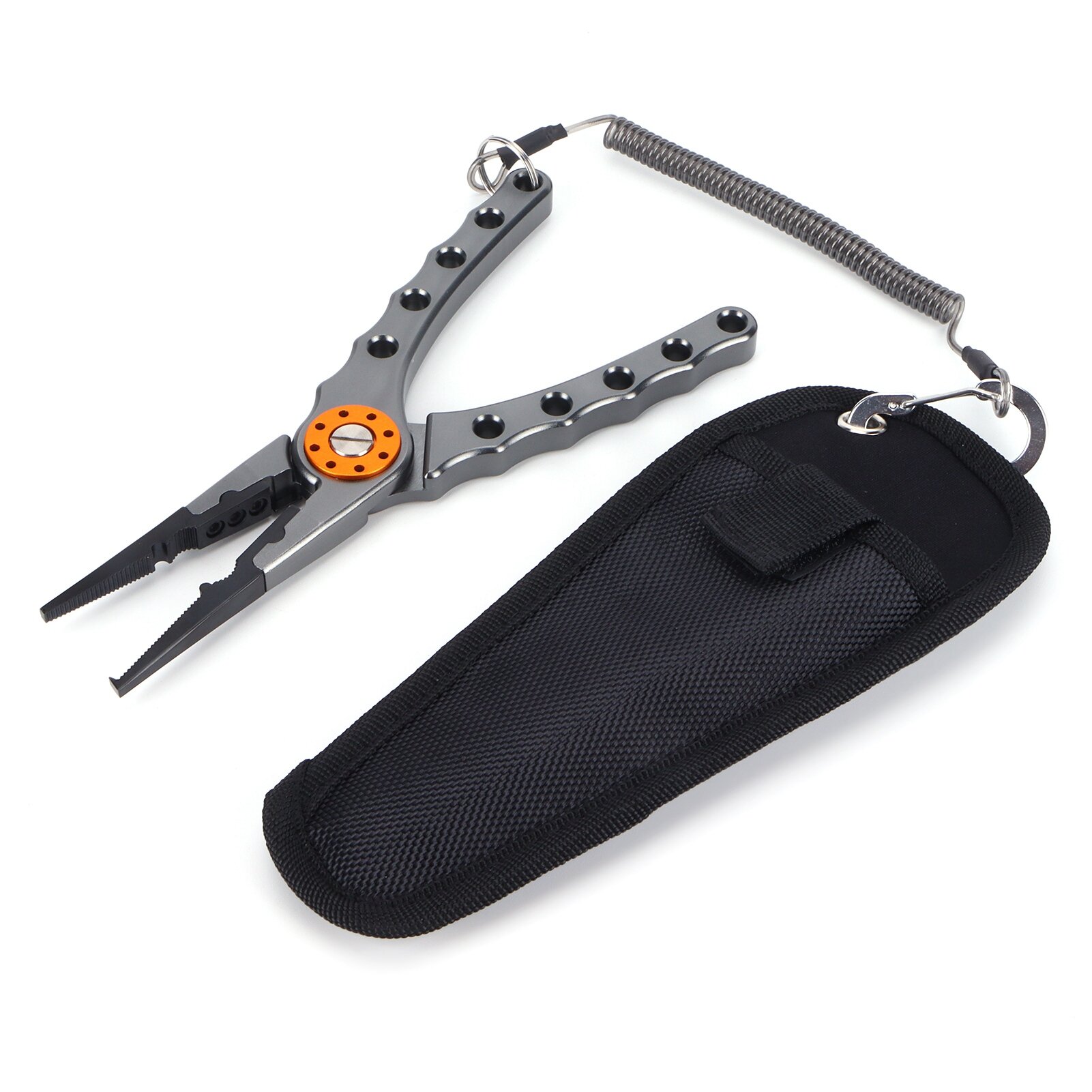 Рыболовная приманка плоскогубцы щипцы многофункциональный алюминиевый сплав