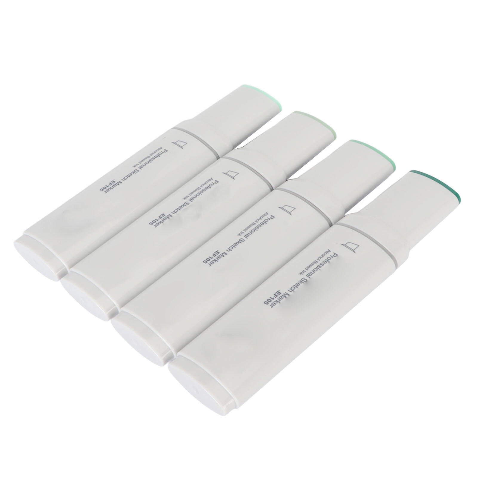 Маркеры с широким наконечником, многоразовые чернила, носимый наконечник, алкогольный маркер, ручка для граффити, уличная живопись, зеленая серия