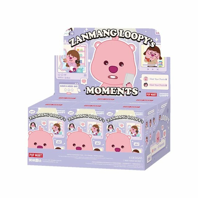POP MART ZANMANG LOOPY's Moments Фигурки-сюрприз