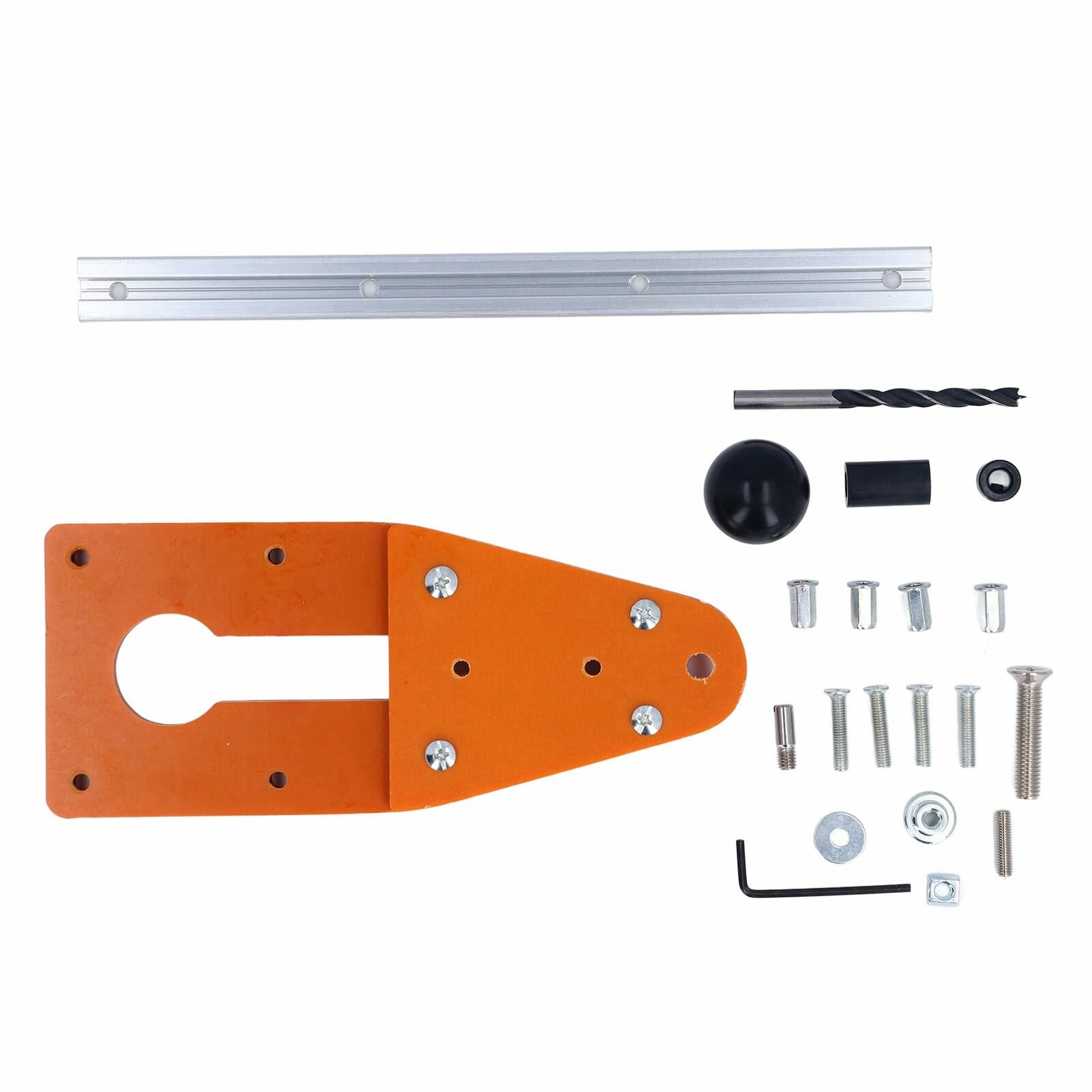 Фрезерная пластина 260 мм с направляющей для круговой обработки