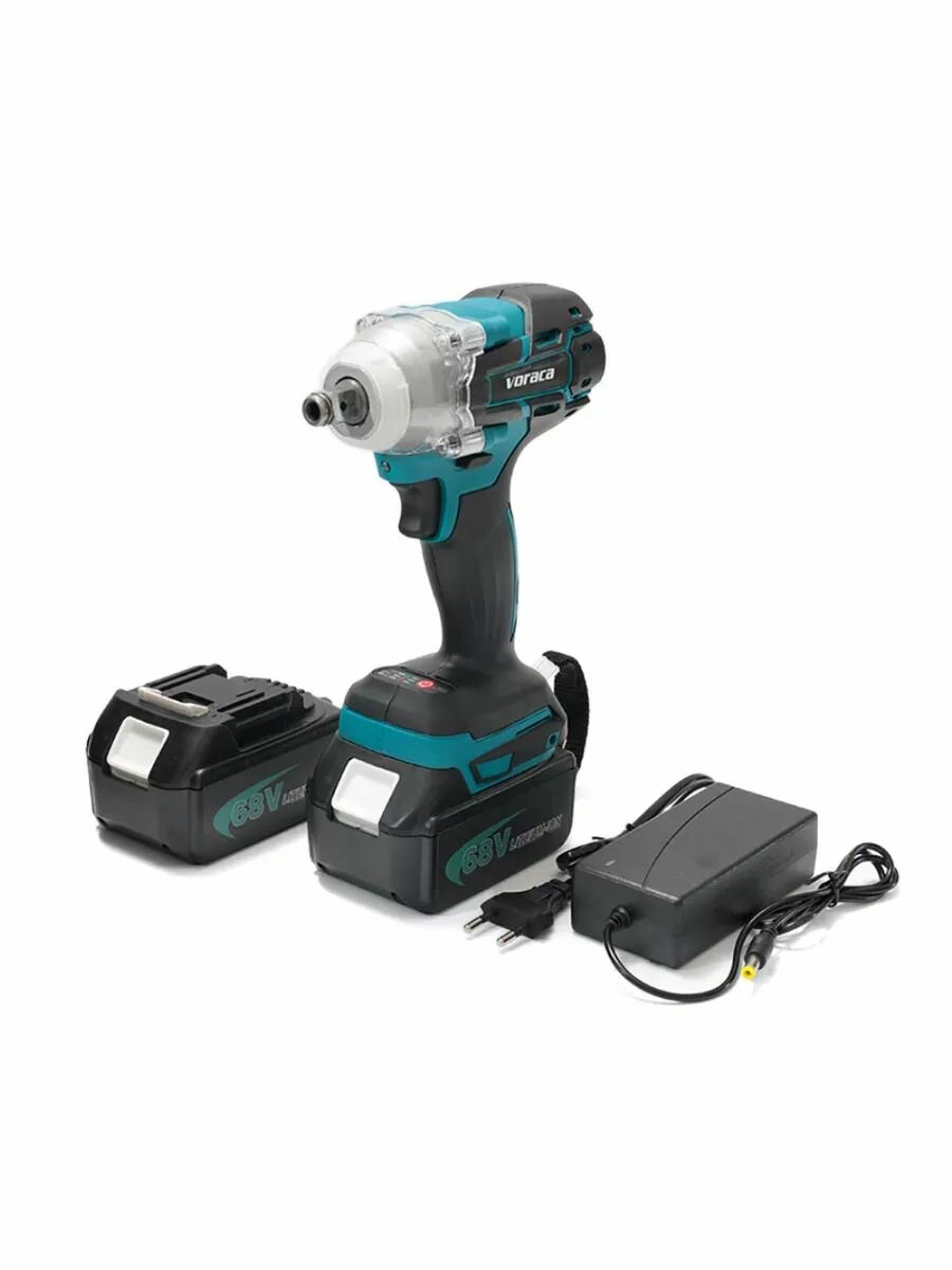 Гайковерт STS аккумуляторный ударный 2025, 2 АКБ - 4,0MAh 600Нм