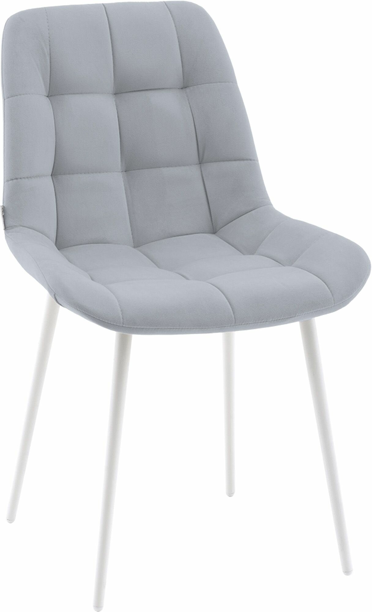 Стул STOOL GROUP Флекс N Светло-серый, белые ножки Размеры: Высота 830мм Глубина 595мм Ширина 510мм