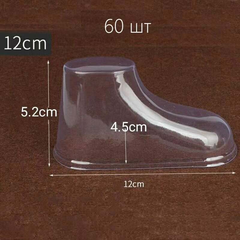 Манекен детской ноги для пинеток, 60 шт, стопа 8-12 см