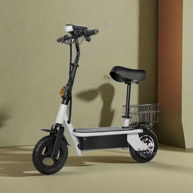 Электросамокат 1 W, белый