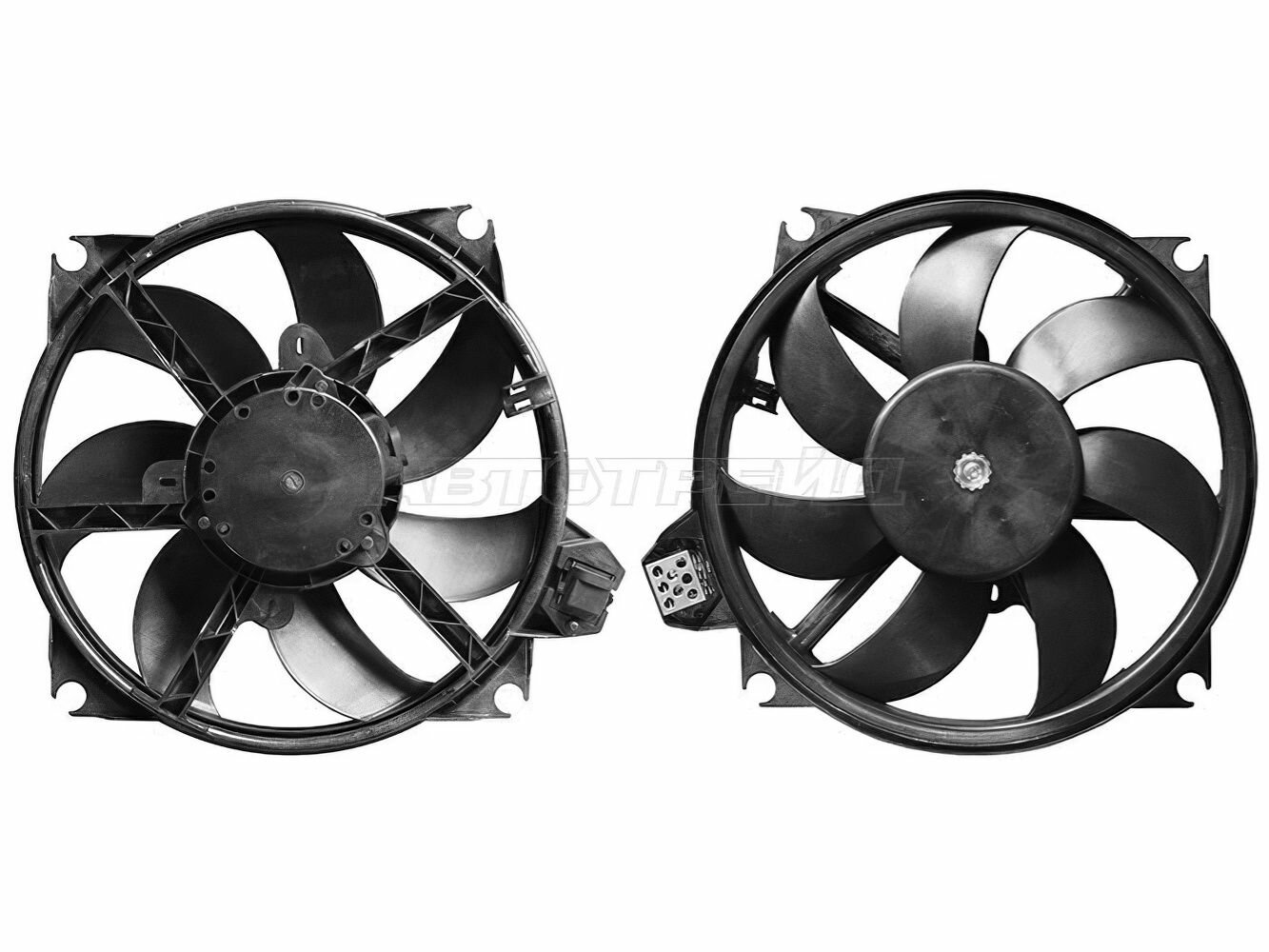 Диффузор радиатора для Рено Fluence-megane, Меган, Сценик арт STRN492010 SAT