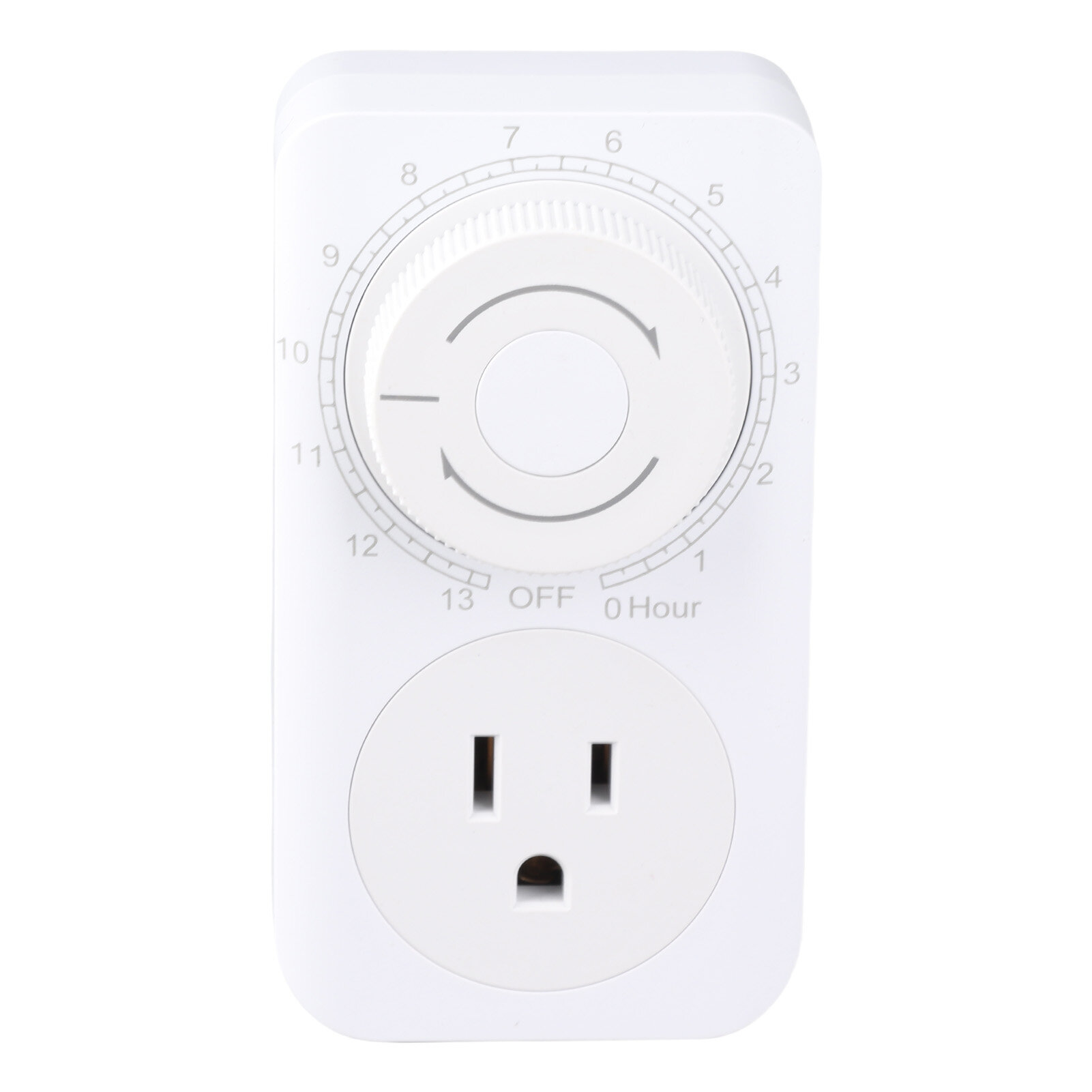 Механический таймер обратного отсчета на 13 часов, подключаемый к розетке, для оксигенации аквариума и точного управления временем переключения