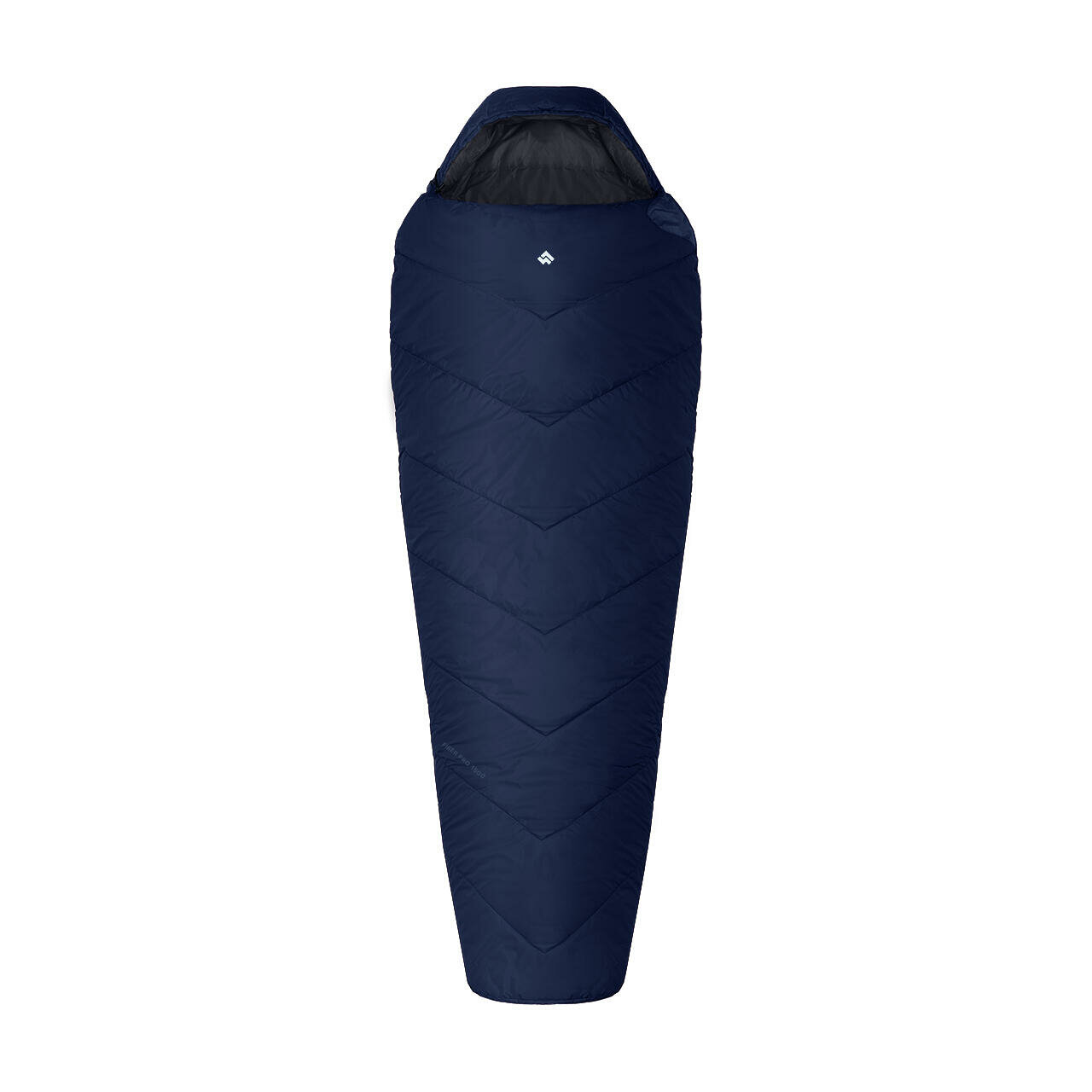 Decathlon Спальный мешок Alpinus Fiber Pro 1500, mumia, левый замок, темно-синий