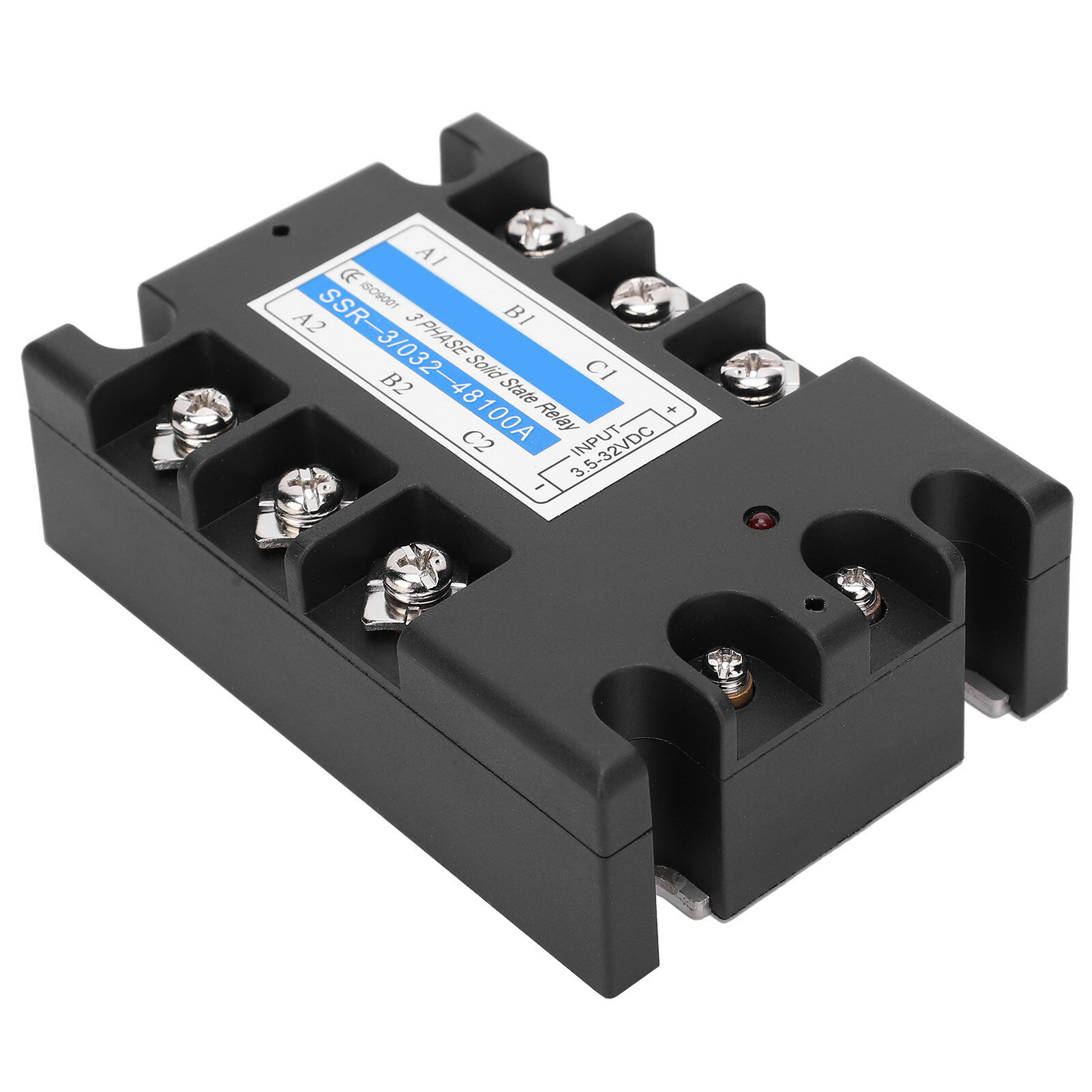3-фазное твердотельное реле с электрическим входом ССР-3 Д48100 100А, контролируемое постоянным током, 480 В переменного тока