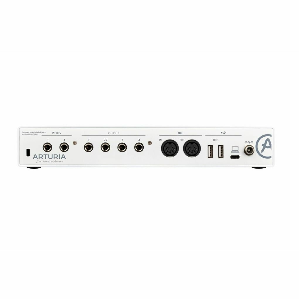 ARTURIA MiniFuse 4 White - Аудиоинтерфейс — фото 1