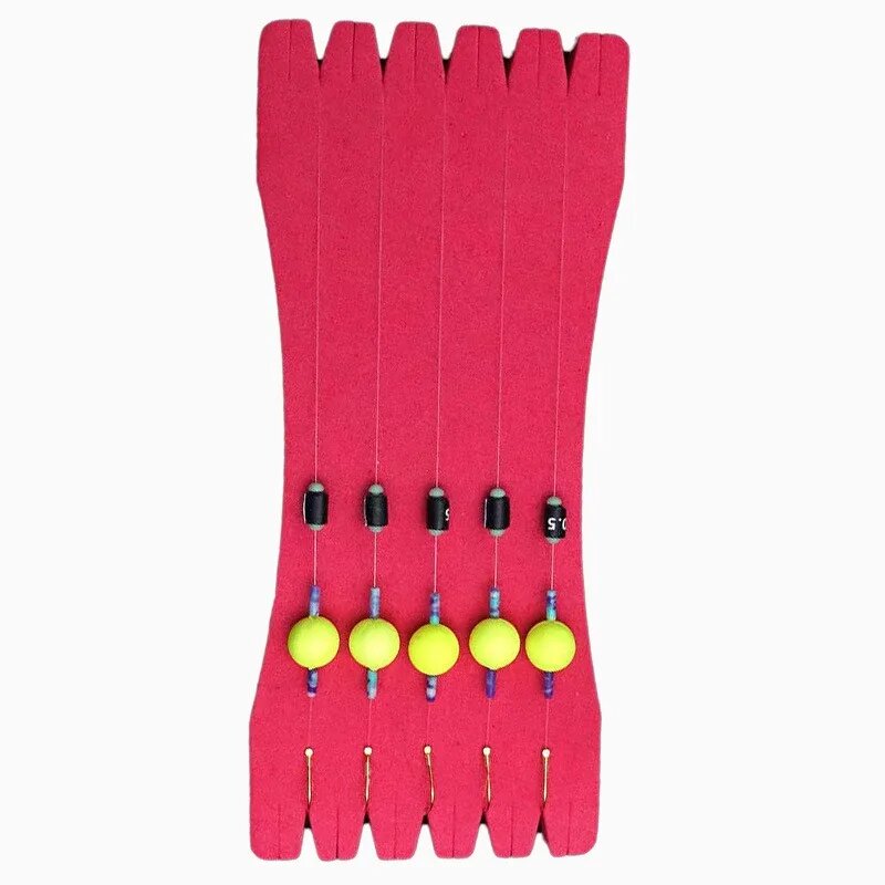 MOONBIFFY Готовые крючки для ловли карпа 5 шт. 5-1.0Line number